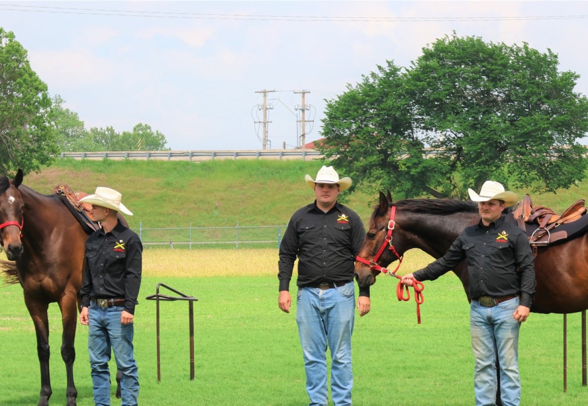 Military Working Equines retire in ceremony at Fort Sill | Article ...