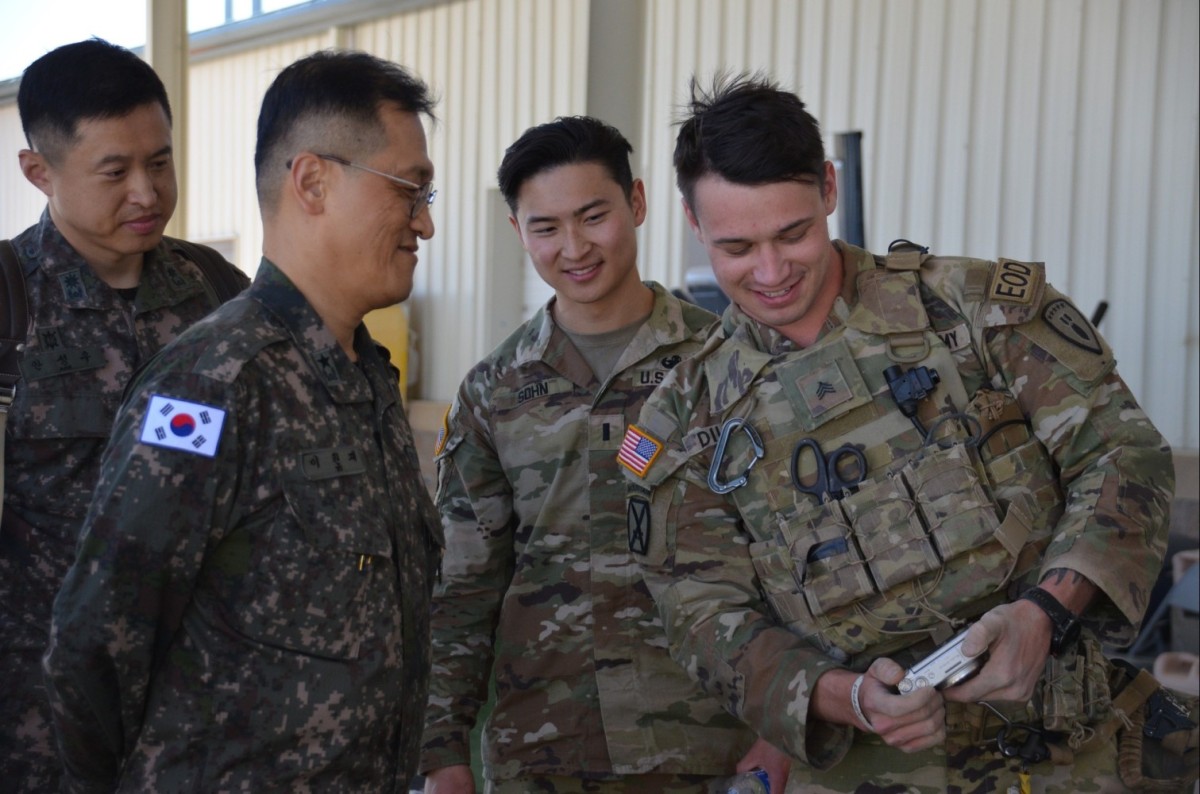 US Army EOD Group strengthens ROK-US Alliance during meeting on Fort ...
