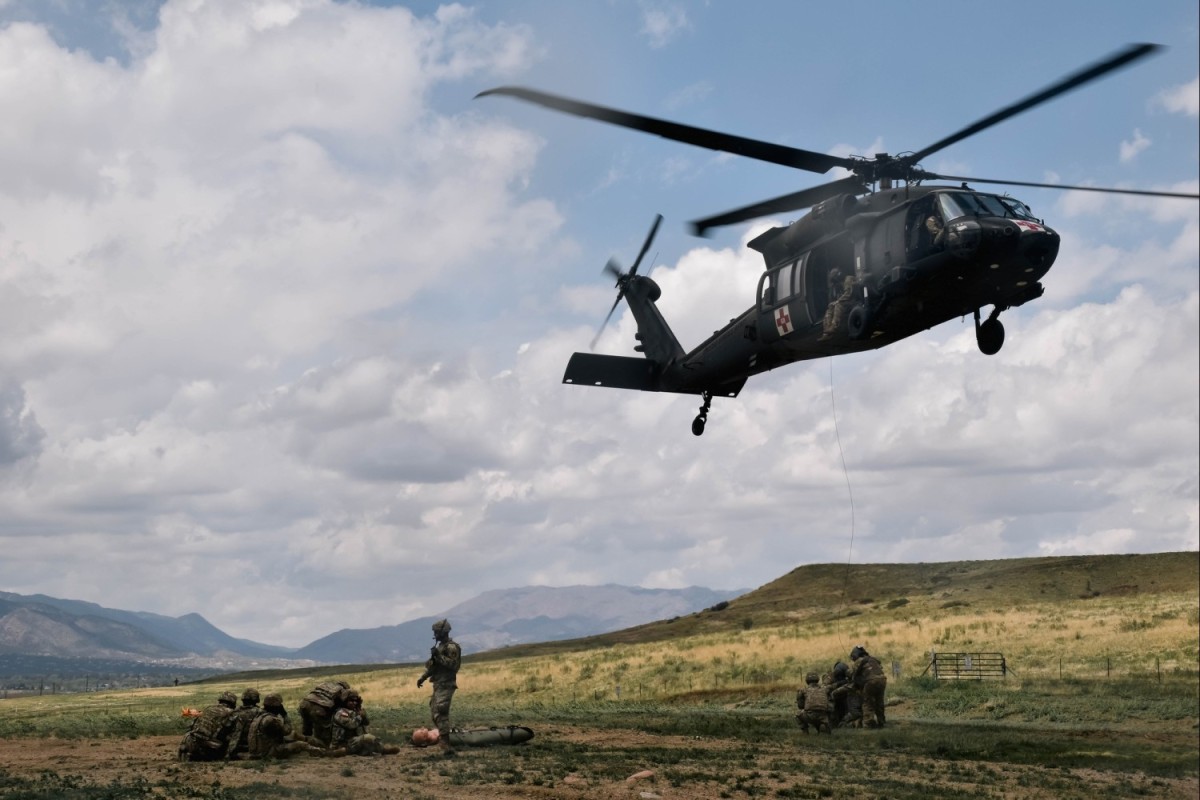 Space Soldiers undergo air assault, MEDEVAC training | Article | The ...