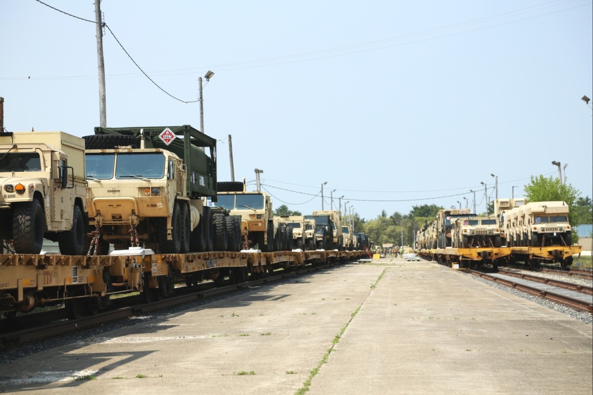 32nd Infantry Brigade Combat Team Soldiers complete ‘largest rail ...