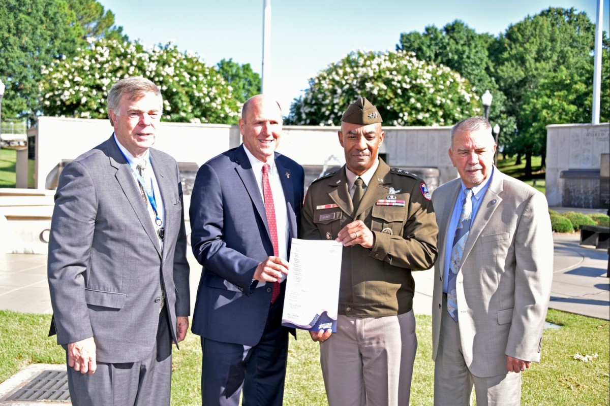 Proclamation signing kicks off Armed Forces Celebration Week | Article ...