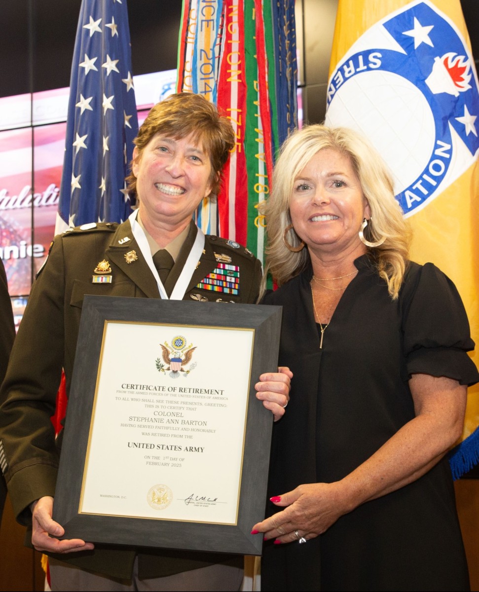 Barton honored at retirement ceremony | Article | The United States Army