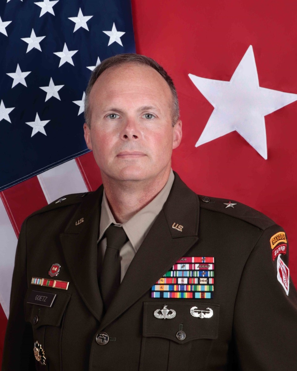 Brig. Gen. Joseph C. "Clete" Goetz Has Assumed Command of U.S. Army ...