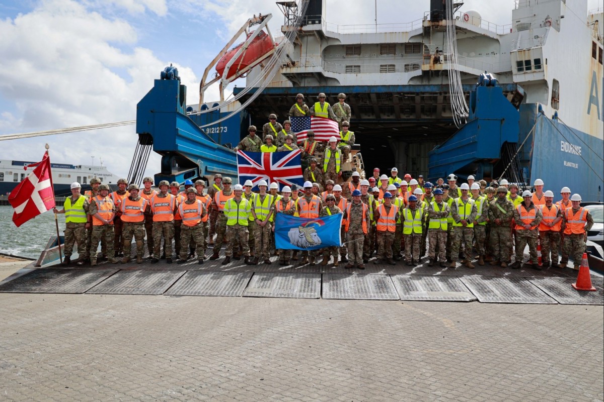Port operations showcase interoperability between US, UK, Denmark ...