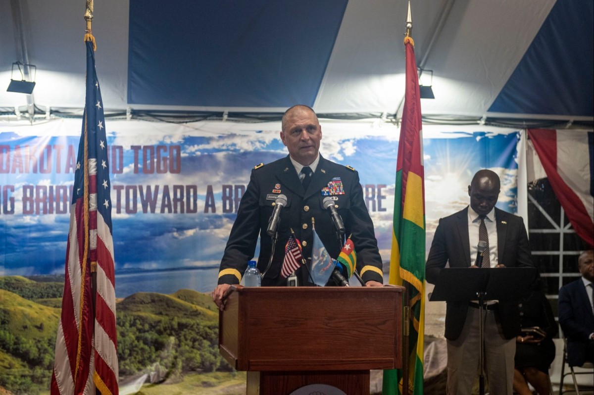 North Dakota National Guard Celebrates 10th Anniversary with Togo ...