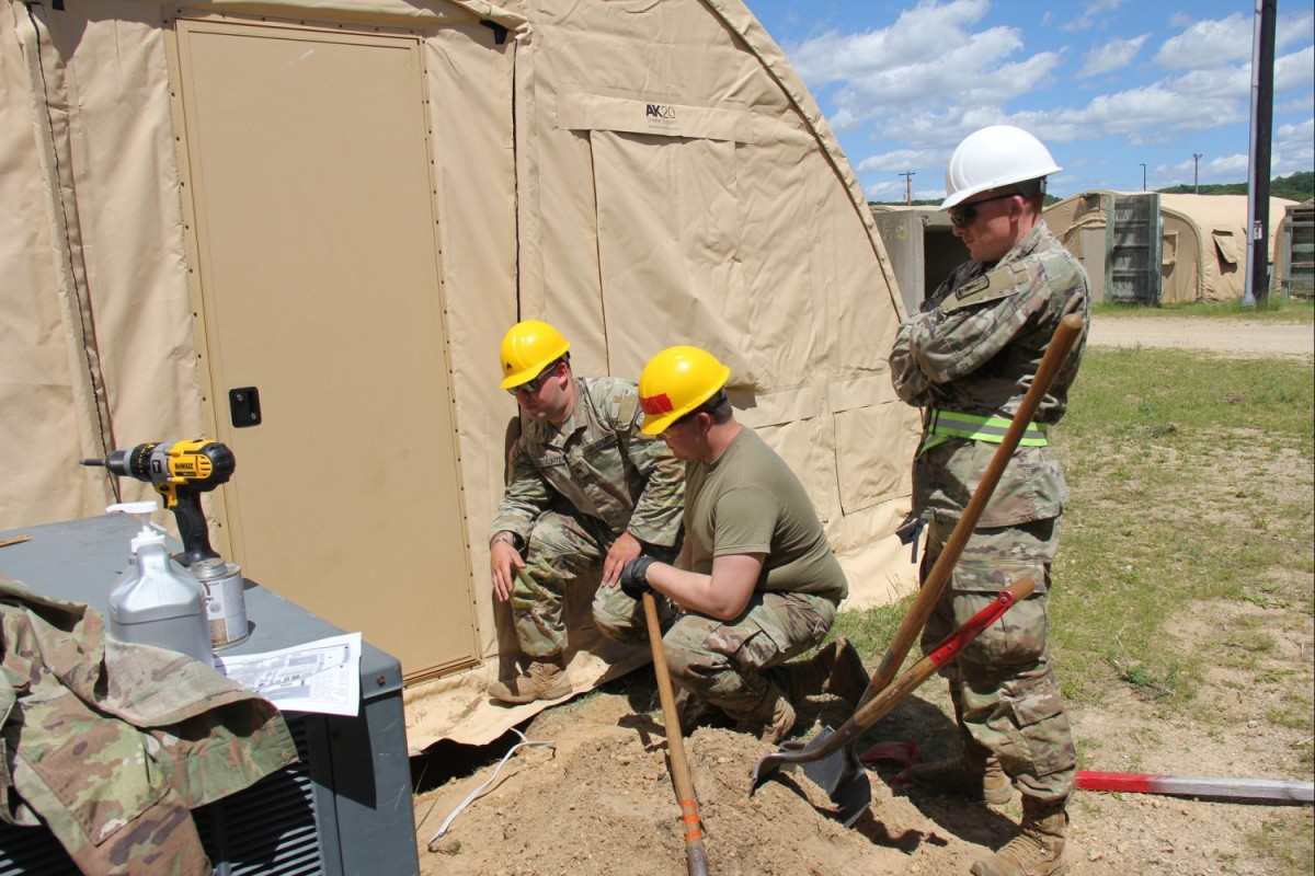 229th Engineer Vertical Construction Company Soldiers complete ...