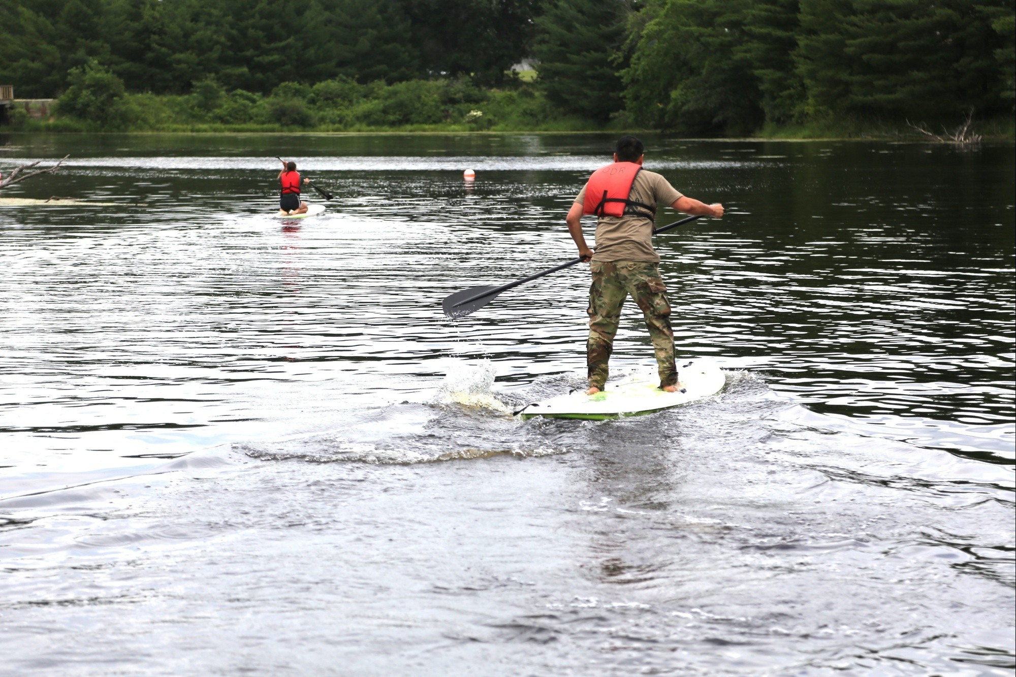 Fort McCoy’s June Triad Nights event held at Suukjak Sep Lake with Lake ...