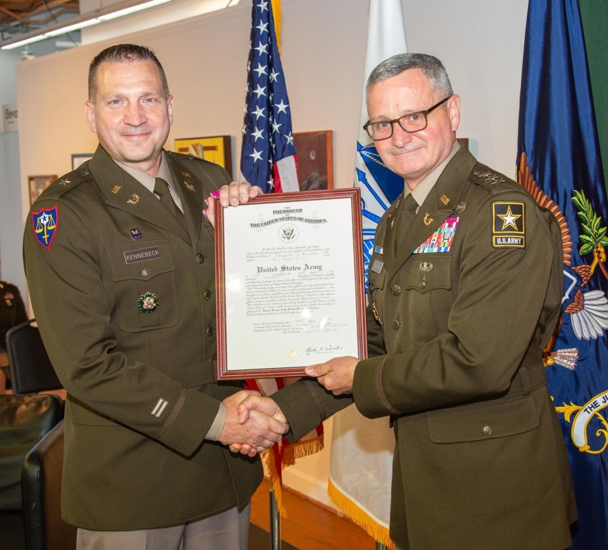 Army promotes Office of Special Trial Counsel leader to brigadier ...