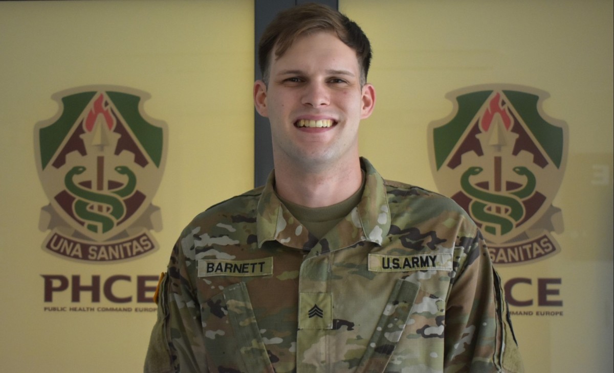 Public Health Command Europe Soldier takes pride in his Army career ...
