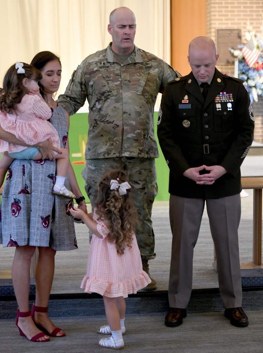 Grierson becomes sergeant first class at chapel | Article | The United ...