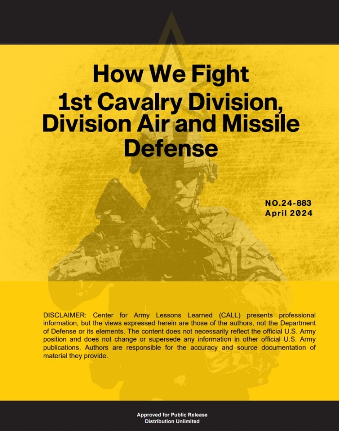 How We Fight: 1st Cavalry Division, Division Air and Missile Defense ...