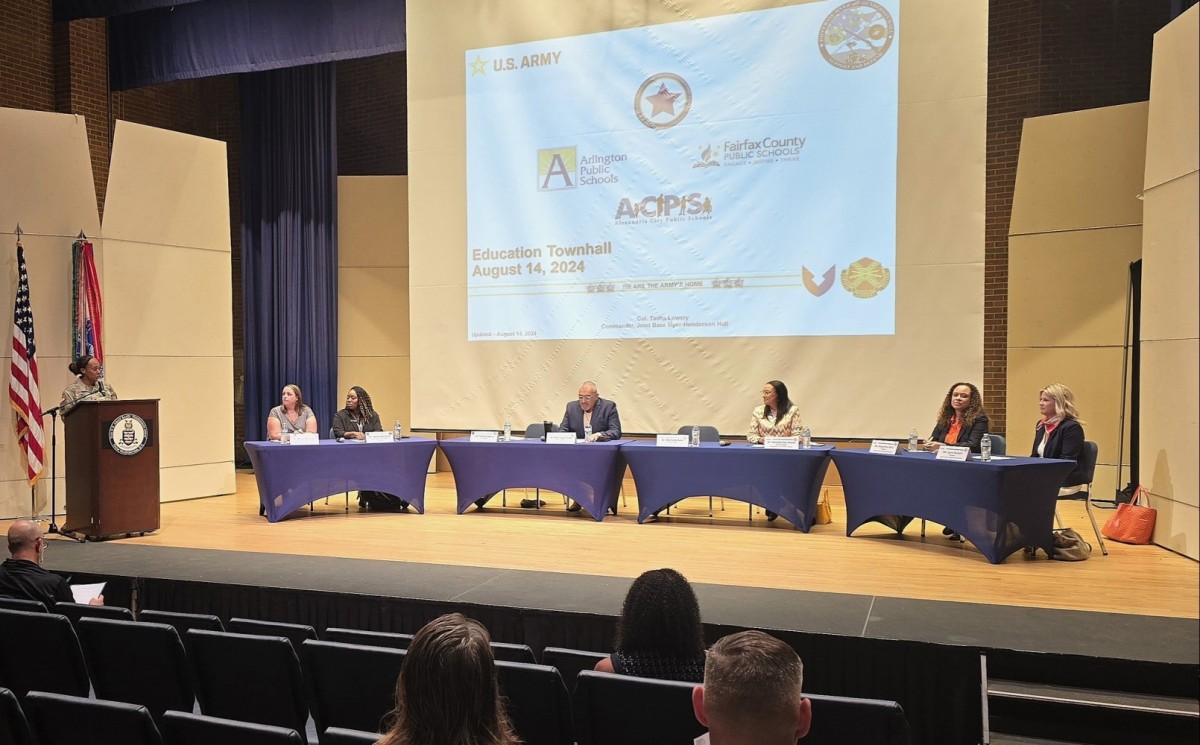 JBM-HH holds first education town hall | Article | The United States Army