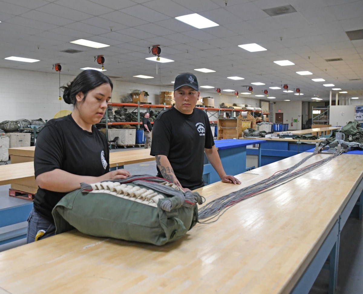 Two Airborne Test Force Soldiers return to their roots serving at YPG ...
