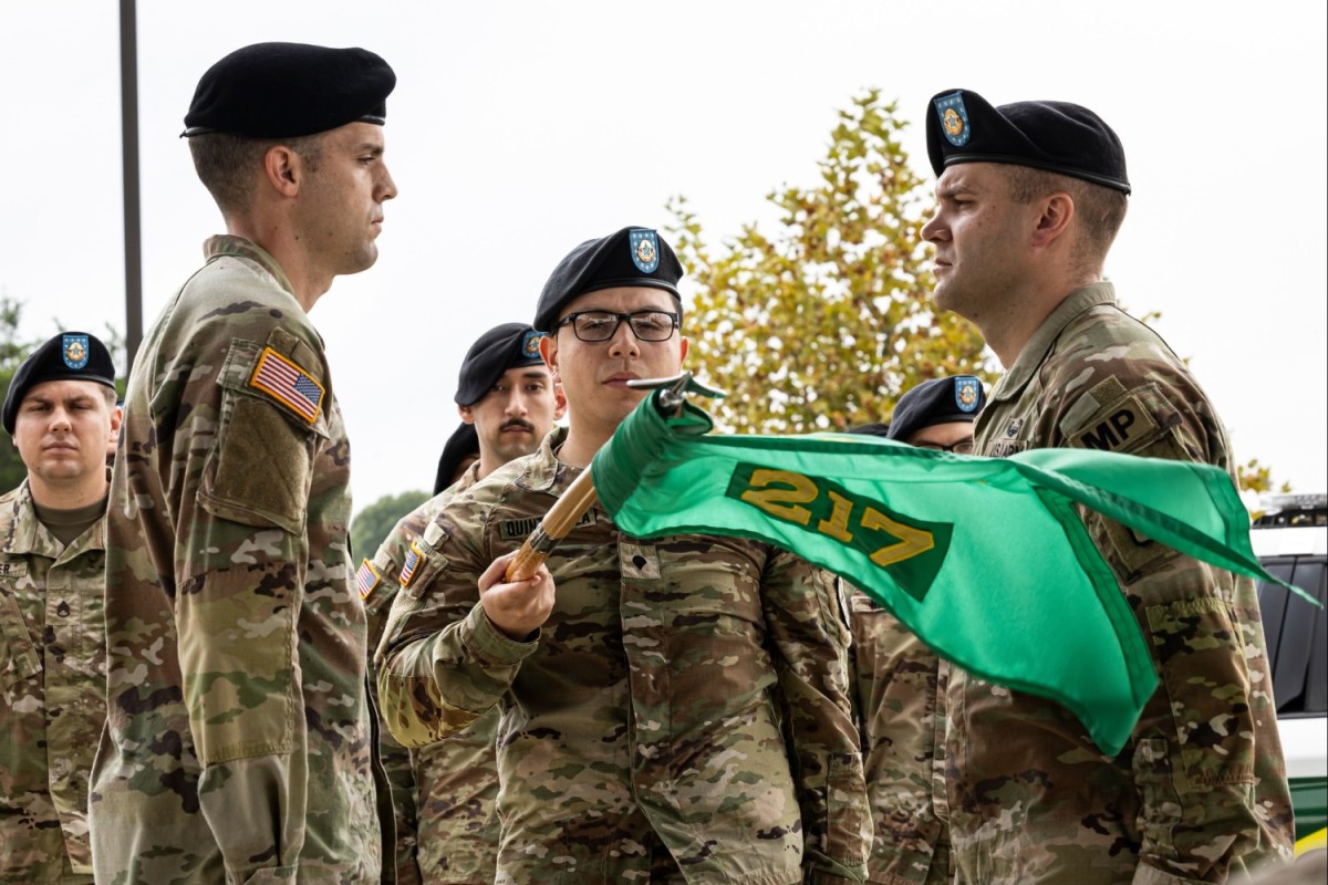 Centurions case detachment colors, activate CASCOM Law Enforcement ...
