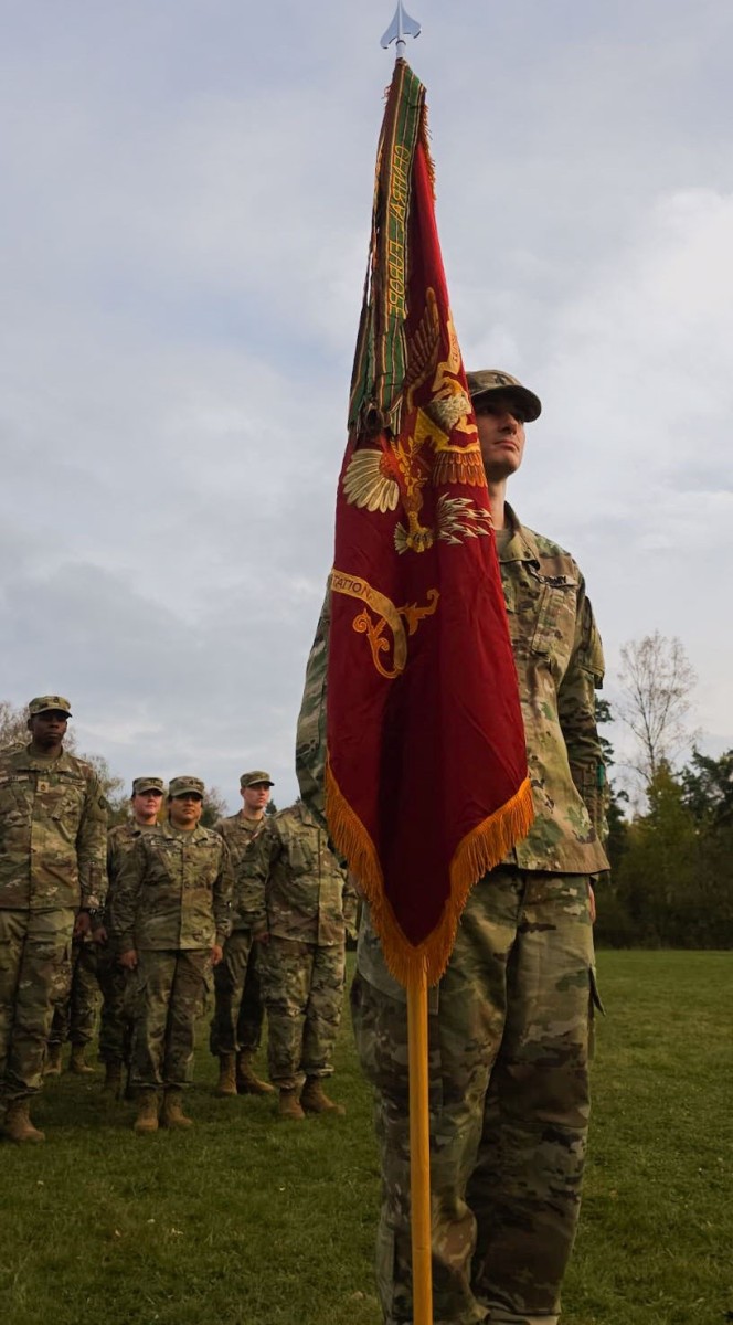 Historic Colors Returned to Transportation Battalion in Europe ...