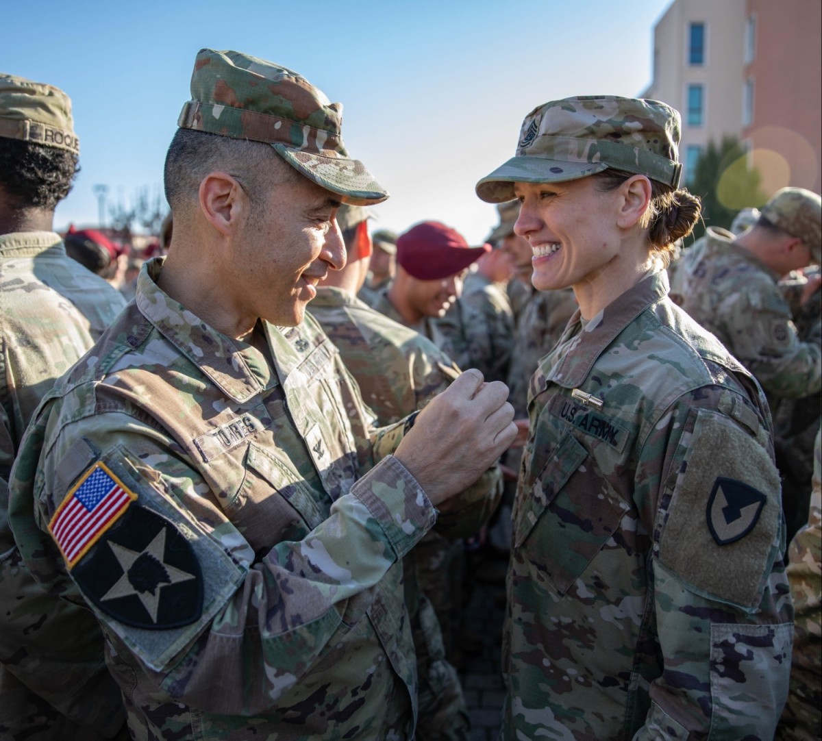 U.S. Army Command Sgt. Maj. Vorobyeva-Santiago earns Expert Soldier ...