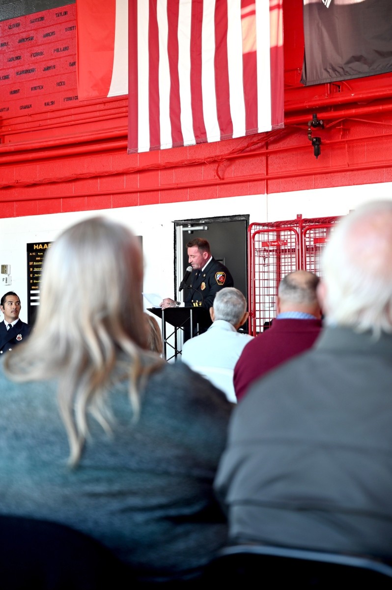 Firefighters respond to fire hours before recognition ceremony ...