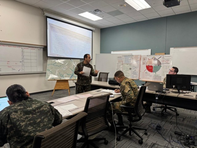 WHINSEC Maneuver Captains Career Course instructors rearm and refit for ...