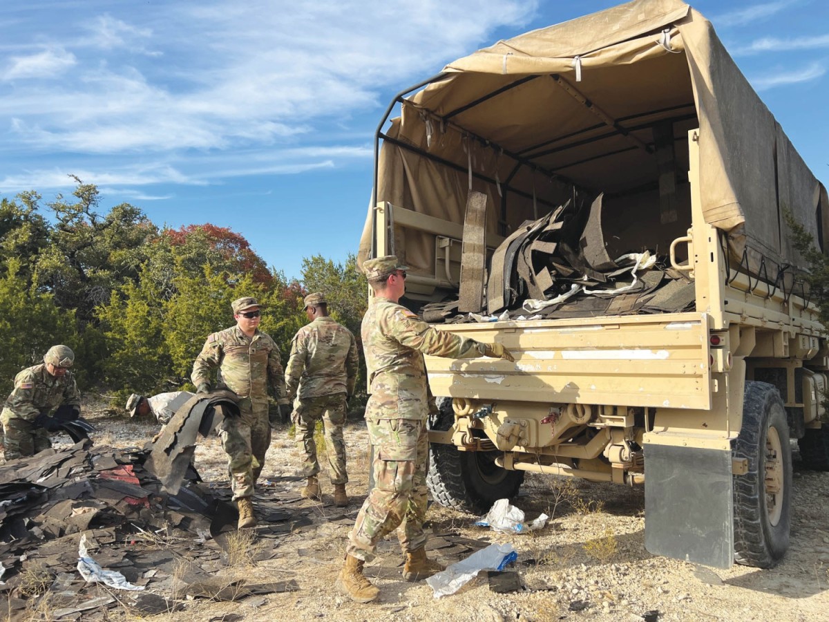 Fort Cavazos fall cleanup collects over 90,000 pounds of litter ...