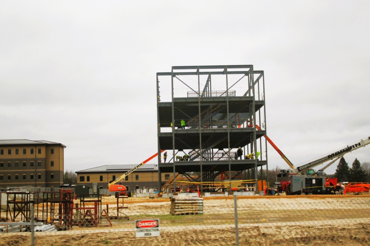 Photo Story: November 2024 construction operations for Fort McCoy East ...