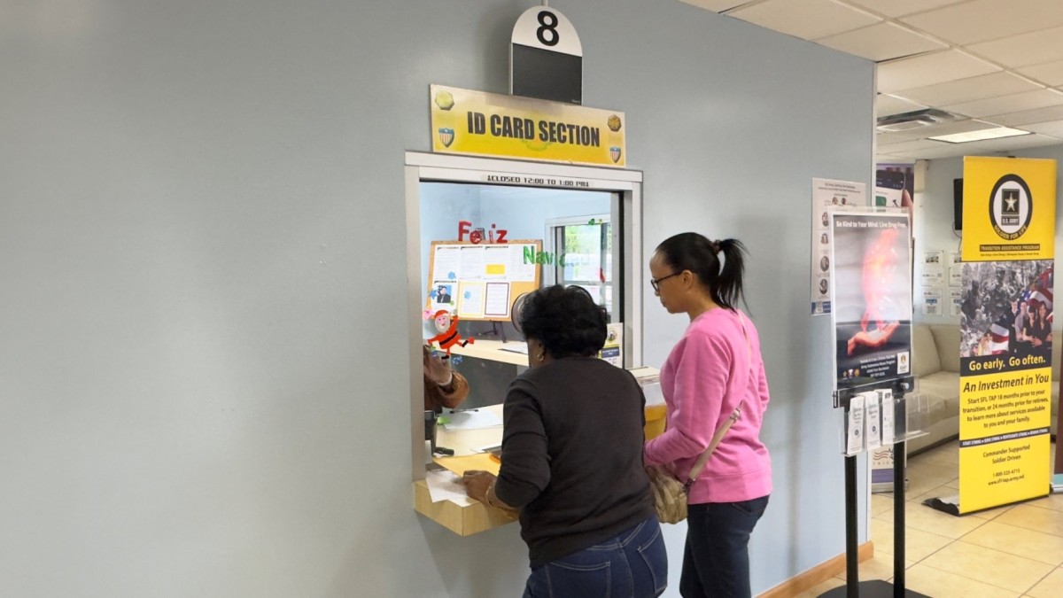 The Military ID Card: a critical readiness item that Fort Buchanan ...