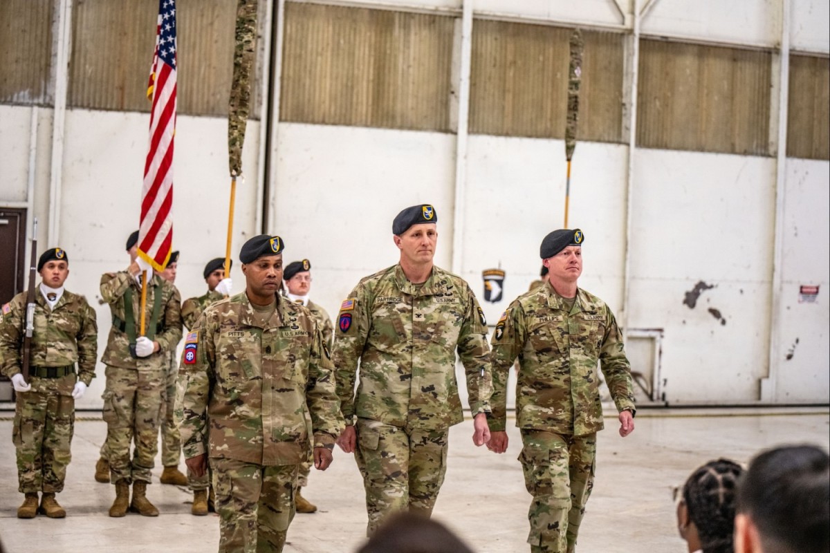 101st Combat Aviation Brigade Hosts Color Casing Ceremony | Article ...
