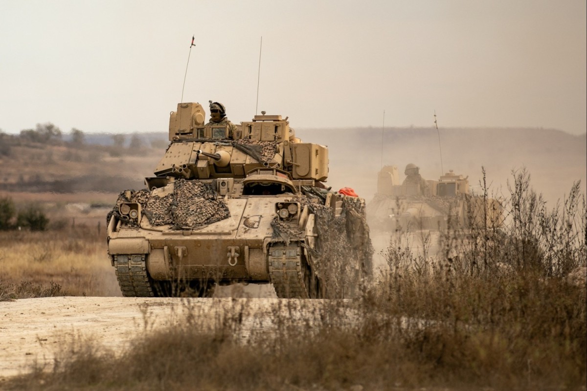 3rd Armored Brigade Combat Team conducts Combined Arms Live Fire ...