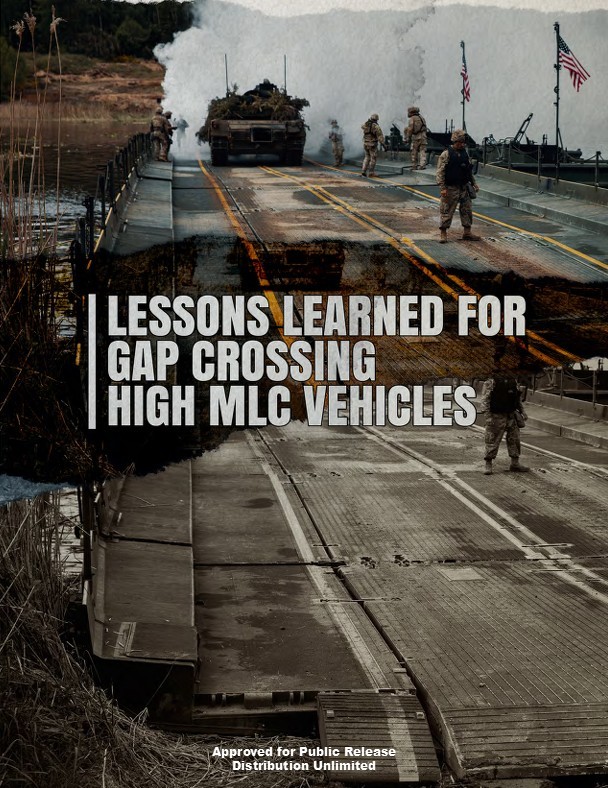 Lessons Learned for Gap Crossing High MLC Vehicles | Article | The ...