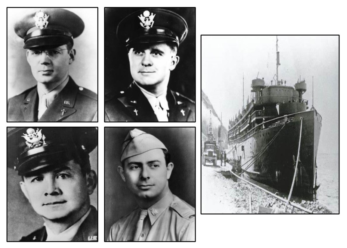 During WWII, four chaplains gave their lives in act of selfless service ...