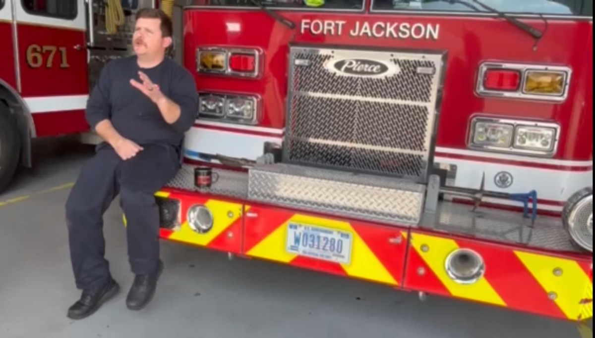 Fort Jackson firefighter cooks online, at the station | Article | The ...