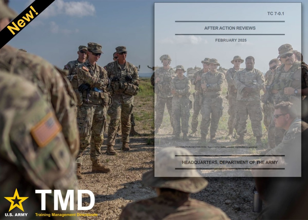 TMD publishes training circular to augment FM and ADP 7-0 | Article ...