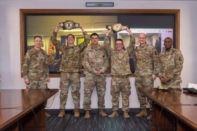 Brig. Gen. Van Den Bosch and Command Sgt. Maj. McGuire celebrates 21st ...