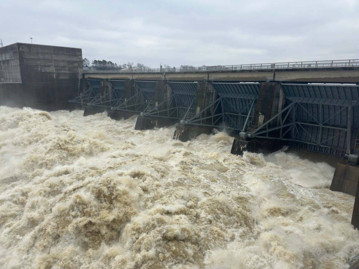 Corps continues controlled water releases following heavy rainfall ...
