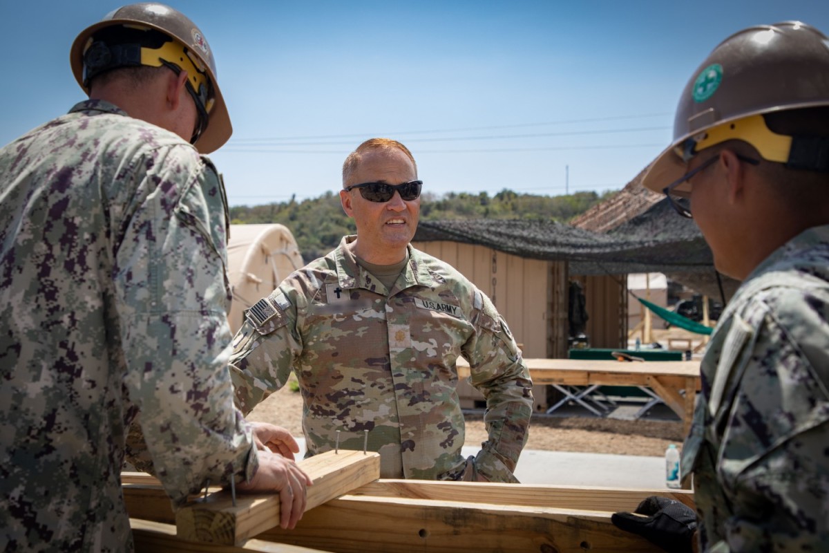 Chaplain serves as a calm presence during Operation Southern Guard ...