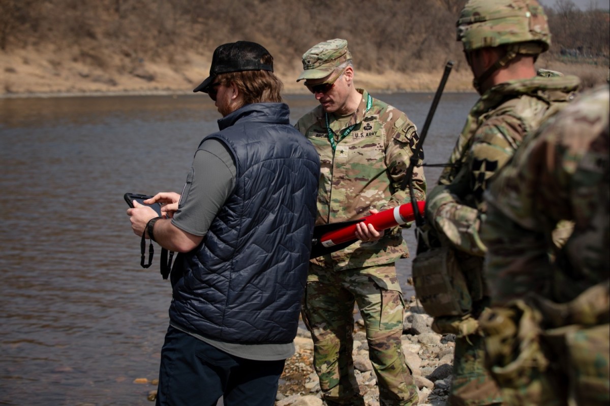 2ID engineers observe capabilities of underwater drone for Freedom ...