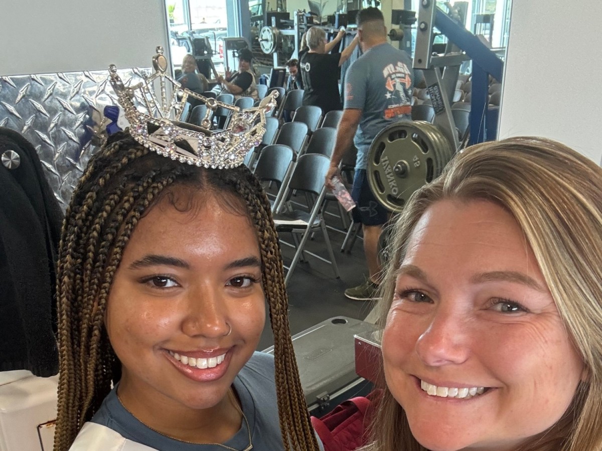 YPG Support Services Chief and daughter, Miss East Valley 2025, are ...