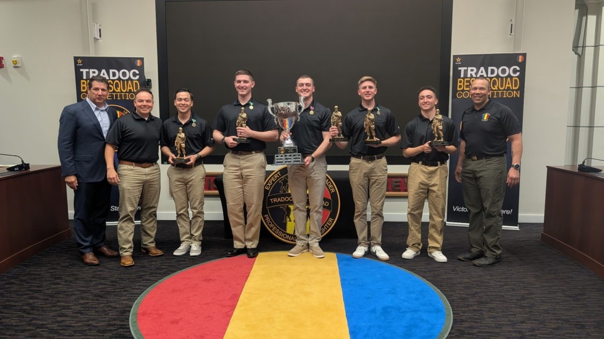 Medical Center of Excellence wins 2025 TRADOC Best Squad Competition ...