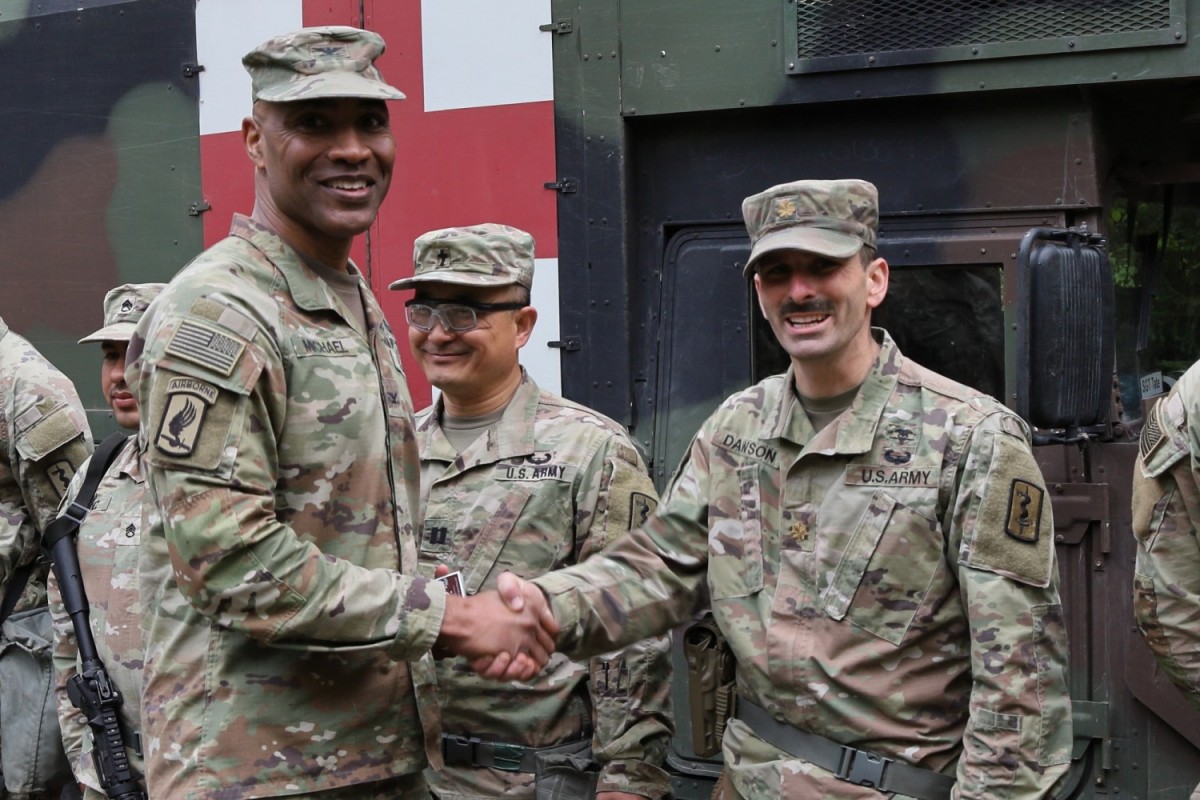 US Army Leaders Visit Swift Response 25's HOSPEX to Assess Readiness ...