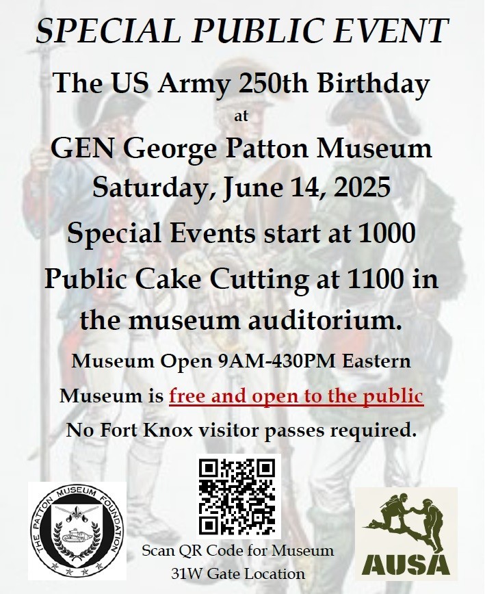 General George Patton Museum of Leadership to host Army 250th birthday ...