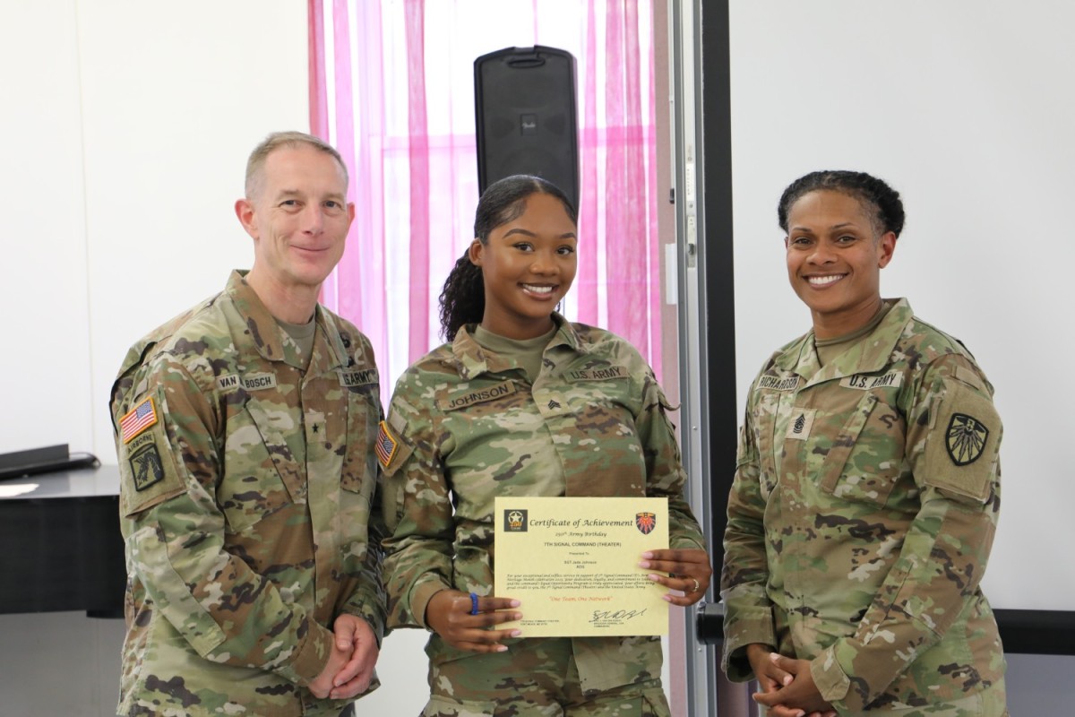Honoring 250 Years of Service: 7th Signal Command Celebrates Army ...