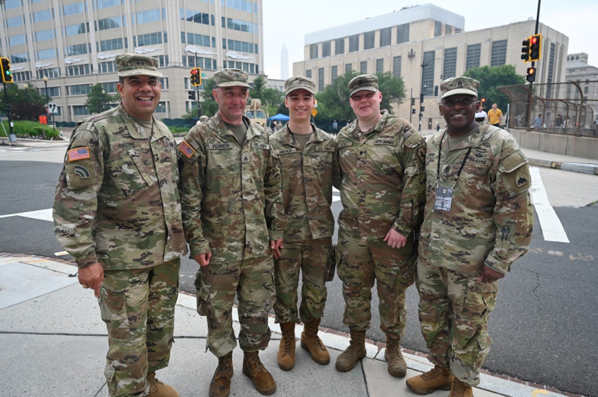 National Guard provides crucial support to the Army's 250th birthday ...