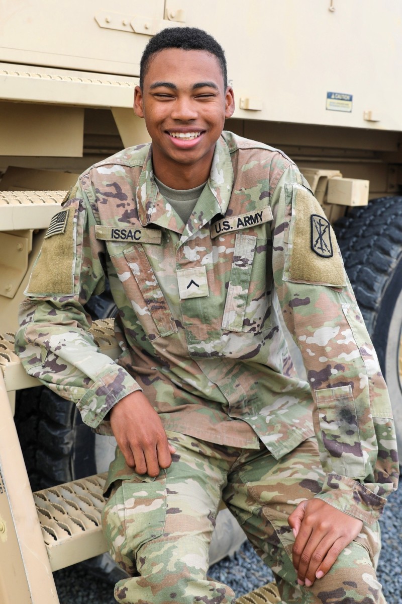A Long Way From Home A Smiling Soldier Joins International Live Fire