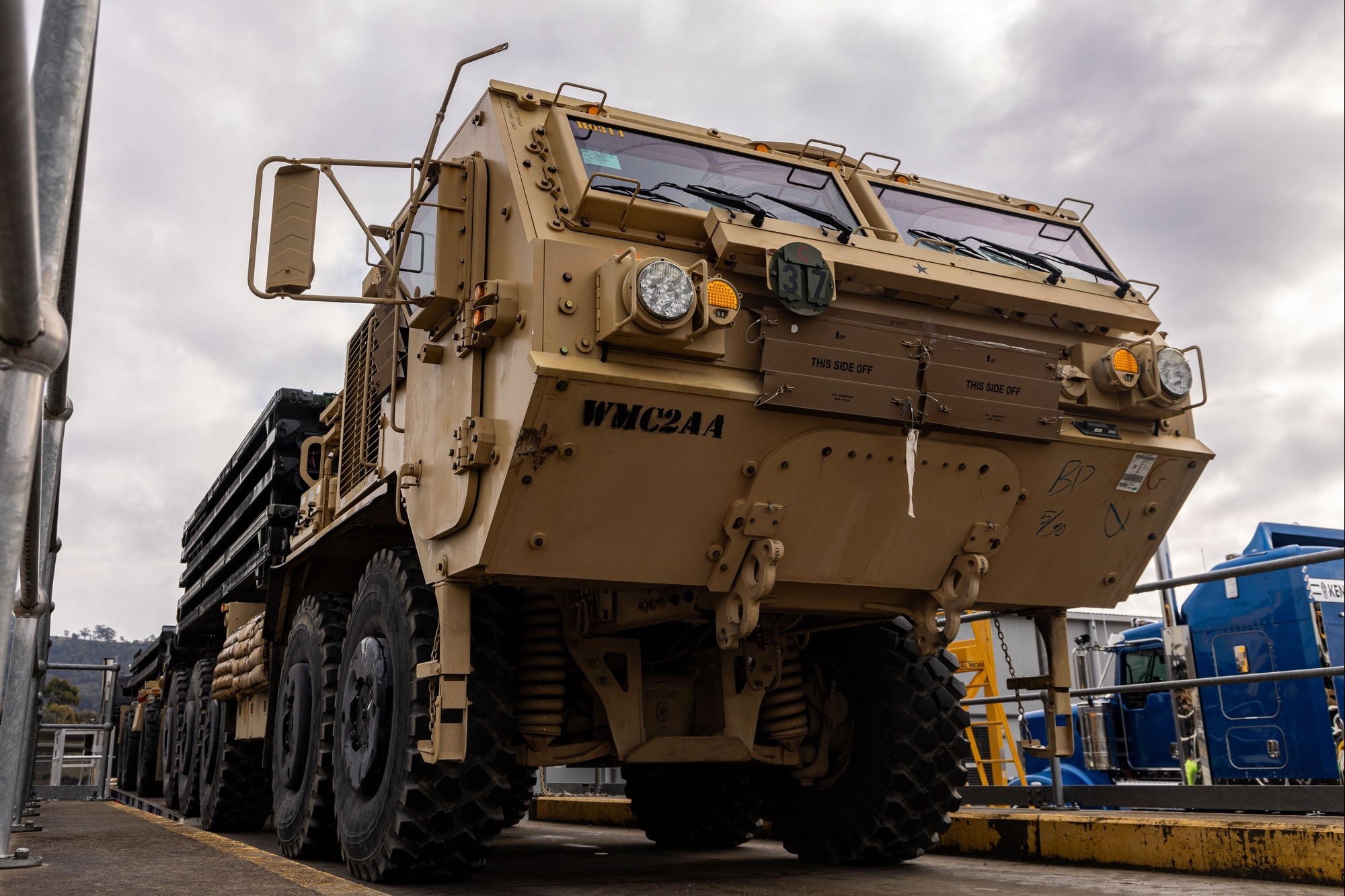 First time U.S. Army moves Theater Provided Equipment in Australia as ...