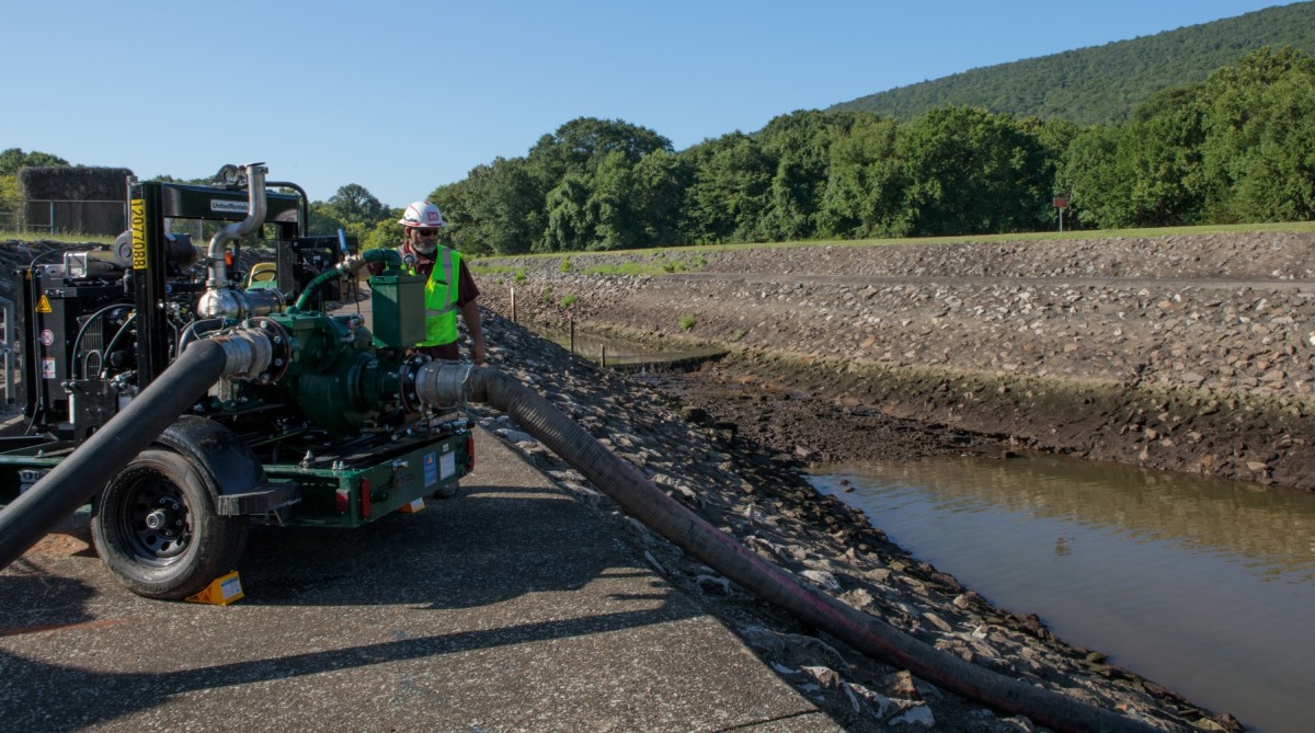 Tulsa District inspects Sardis Dam stilling basin | Article | The ...
