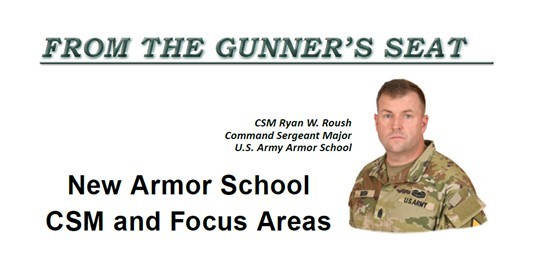 New Armor School CSM and Focus Areas | Article | The United States Army