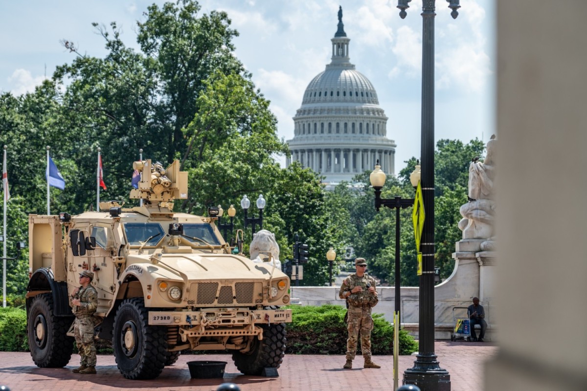 Guard assisting law enforcement in making DC safe | Article | The ...