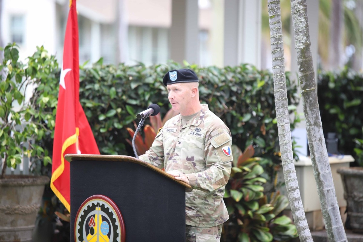 402nd AFSB commander Col. Courtney Sugai relinquishes command to Col ...