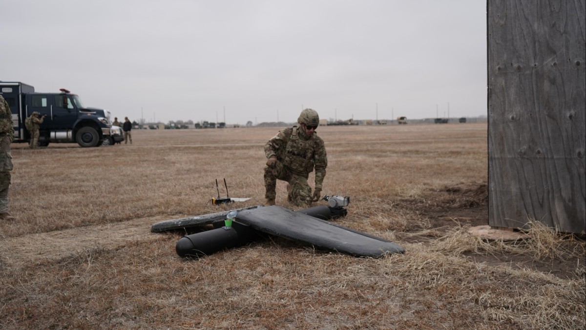 Interagency Explosive Ordnance Disposal techs dispose of aerial bombs ...