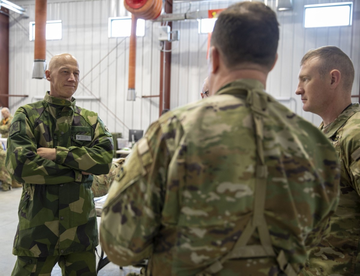 New York Guard to help Sweden with division-level command post exercise ...