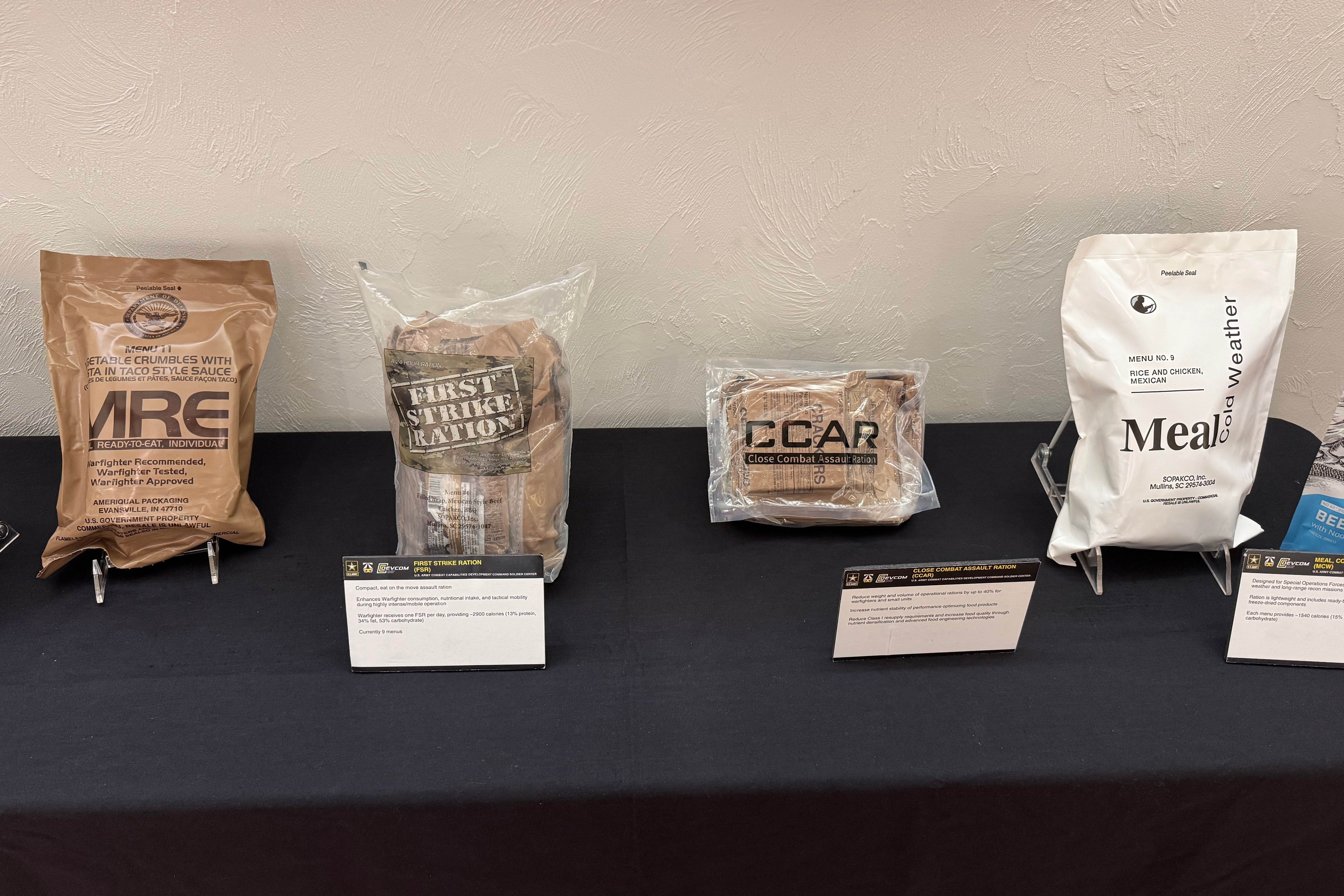 How smaller, nutrient-dense rations support changing warfighter needs | Article | The United ...